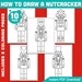 Learn How to Draw a Christmas Nutcracker: 5-page Step-by-step Directed ...