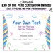 Editable End of Year Awards for Students, 26 Pages, PDF, Instant ...