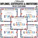 Editable 6th Grade Diplomas, 1st-8th Grade Certificates & Invitation ...