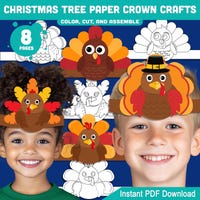 Brown Bear Brown Bear Hat Craft Template | Crown | Headband Pattern ...
