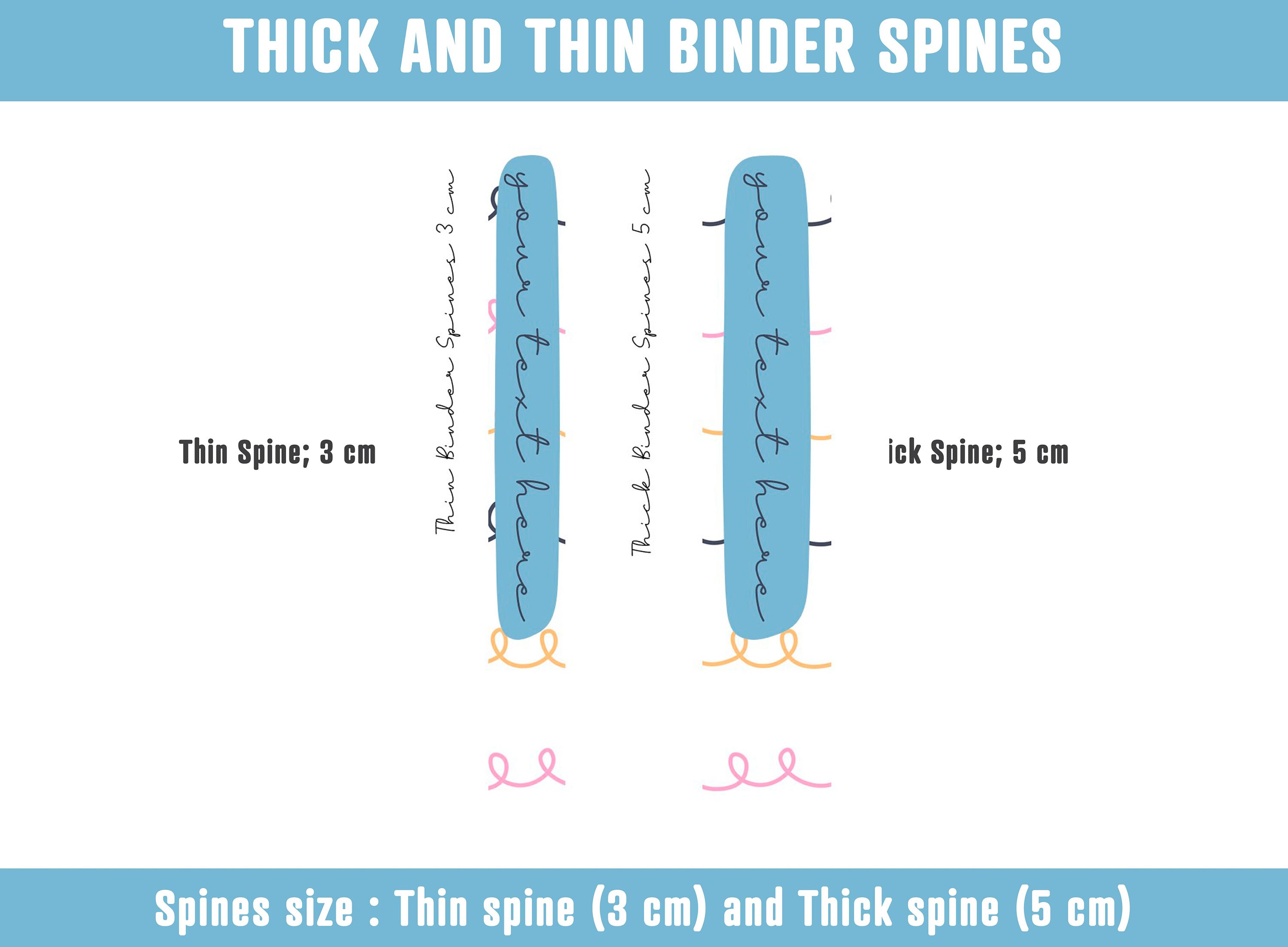 Powerpoint Binder Covers, 10 Printable/editable Simple Minimalist ...