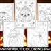 Halloween Activities for Kids, 40 Printable Coloring Pages for Kids ...