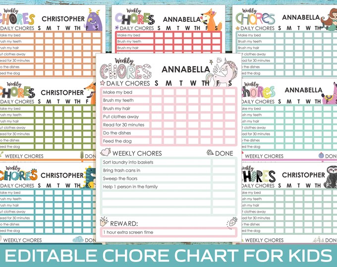 Binder Cover Sheet 10 Printable & Editable Binder - Etsy