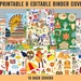 Cultural Travel Binder Cover 10 Printable & Editable Binder - Etsy