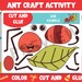 Cute Ant Craft Activity - Color, Cut, and Glue for Prek to 2nd Grade ...