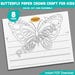 Butterfly Paper Crown Craft for Kids – 4 Fun Spring Headband and Hat ...