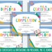 Preschool Certificate End of the Year, Editable Preschool Certificates ...