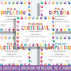 37 Editable Pages of Completions, Diplomas, Certificates, and ...