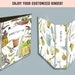 Gardening Binder Cover, 10 Printable & Editable Binder Coversspines ...