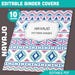 Navajo/tribal Binder Cover, 10 Printable/editable Covers + Spines ...