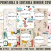 Animal Binder Covers 10 Printable/editable Binder Covers & - Etsy