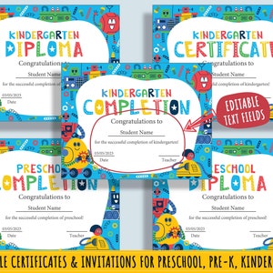 Little Learner's Diploma, Certificate, Invitation Collection: 37 ...