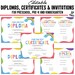 37 Editable Kindergarten, Pre-k, and Preschool Diplomas, Certificates ...