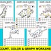 40 Count, Color & Graph Worksheets, Count and Graph Shapes Worksheets ...