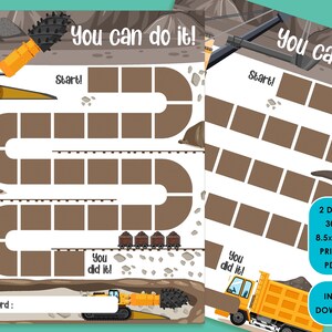 Printable Coal Mining Reward Chart for Kids: Encourage Positive ...