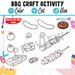Barbeque Craft Ideas, BBQ Craft Activity - Color, Cut, and Glue for ...