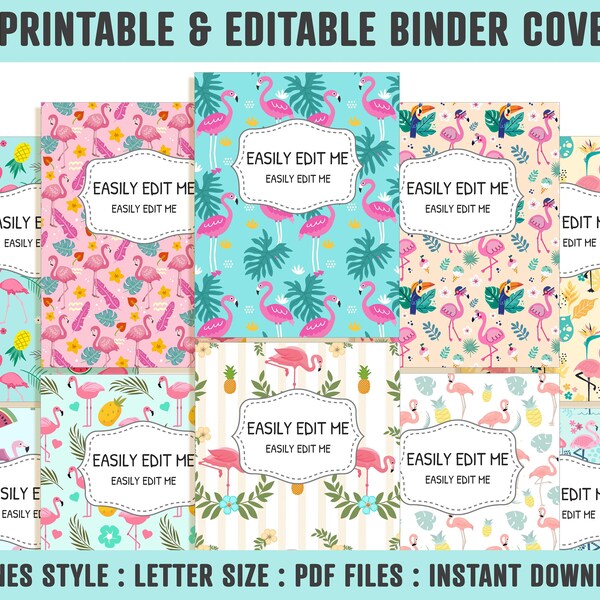 Flamingo Planner - Etsy