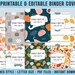 Pumpkins Binder Cover, 10 Printable/editable Binder Coversspines ...