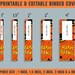 Halloween Cartoon Trick or Treat Binder Cover, 10 Printable & Editable ...