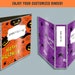 Halloween Cartoon Trick or Treat Binder Cover, 10 Printable & Editable ...