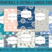 Marine Binder Cover, 10 Printable & Editable Binder Covers + Spines ...