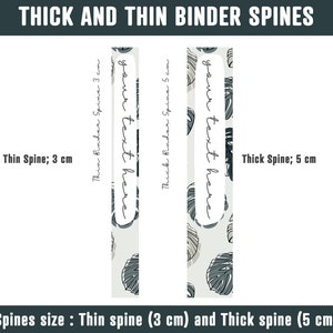 Powerpoint Binder Covers, 10 Printable/editable Tropical Pattern Covers ...