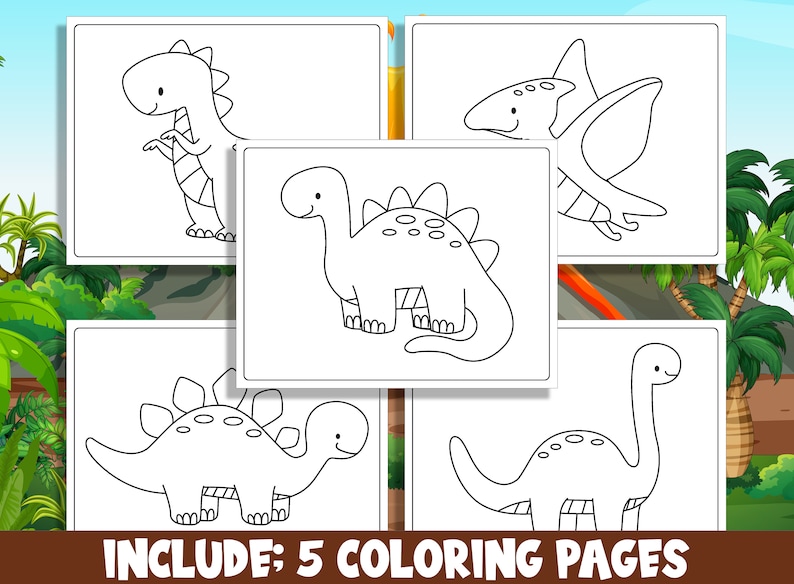 Learn How to Draw a Dinosaur, Directed Drawing Step by Step Tutorial ...