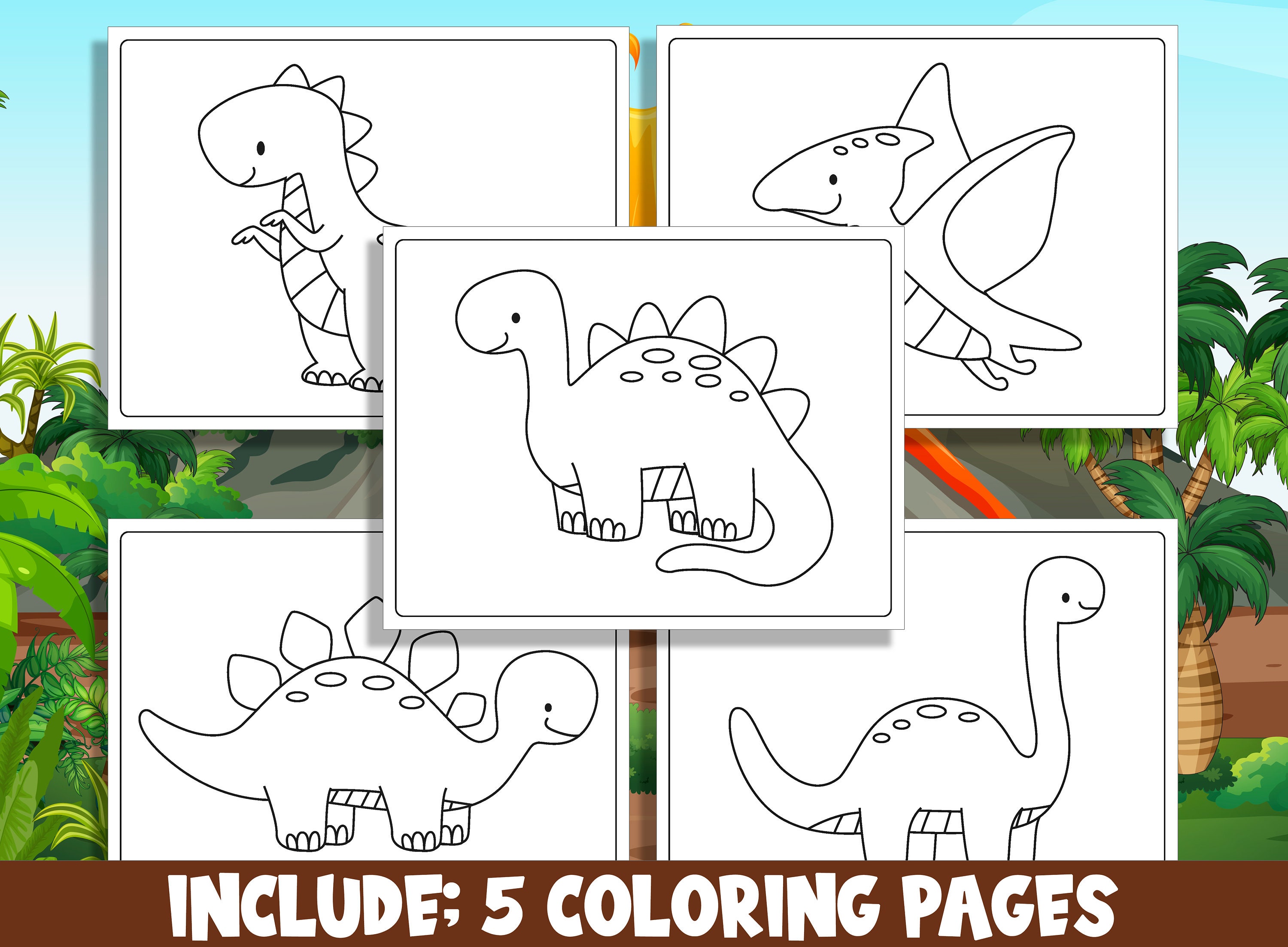 Learn How to Draw a Dinosaur Directed Drawing Step by Step - Etsy