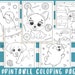 Puppy Coloring Pages: 21 Fun Activity Sheets for Kids, Perfect for Boys ...