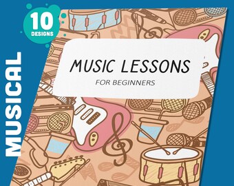 10 Editable Vegetable Binder Covers, Includes 1, 1.5, 2 Spines ...