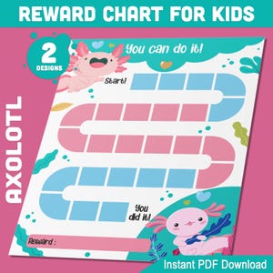 Adorable Printable Whale Reward Chart for Kids, Sea Life-themed ...