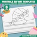 Printable Elf Hat Crown Craft Templates: Festive Christmas Activity for ...