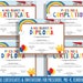 Editable Preschool Certificates, Diplomas, Completions, and Invitations ...