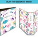 Binder Cover Printable Editable, 10 Covers+spines, Binder Insert ...