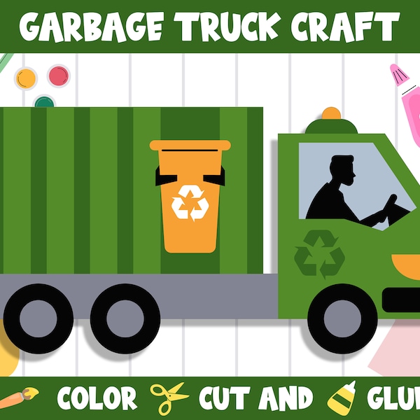 Garbage Truck - Etsy