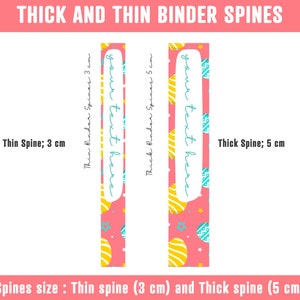 Powerpoint Binder Covers, 10 Printable/editable Easter Binder Covers ...