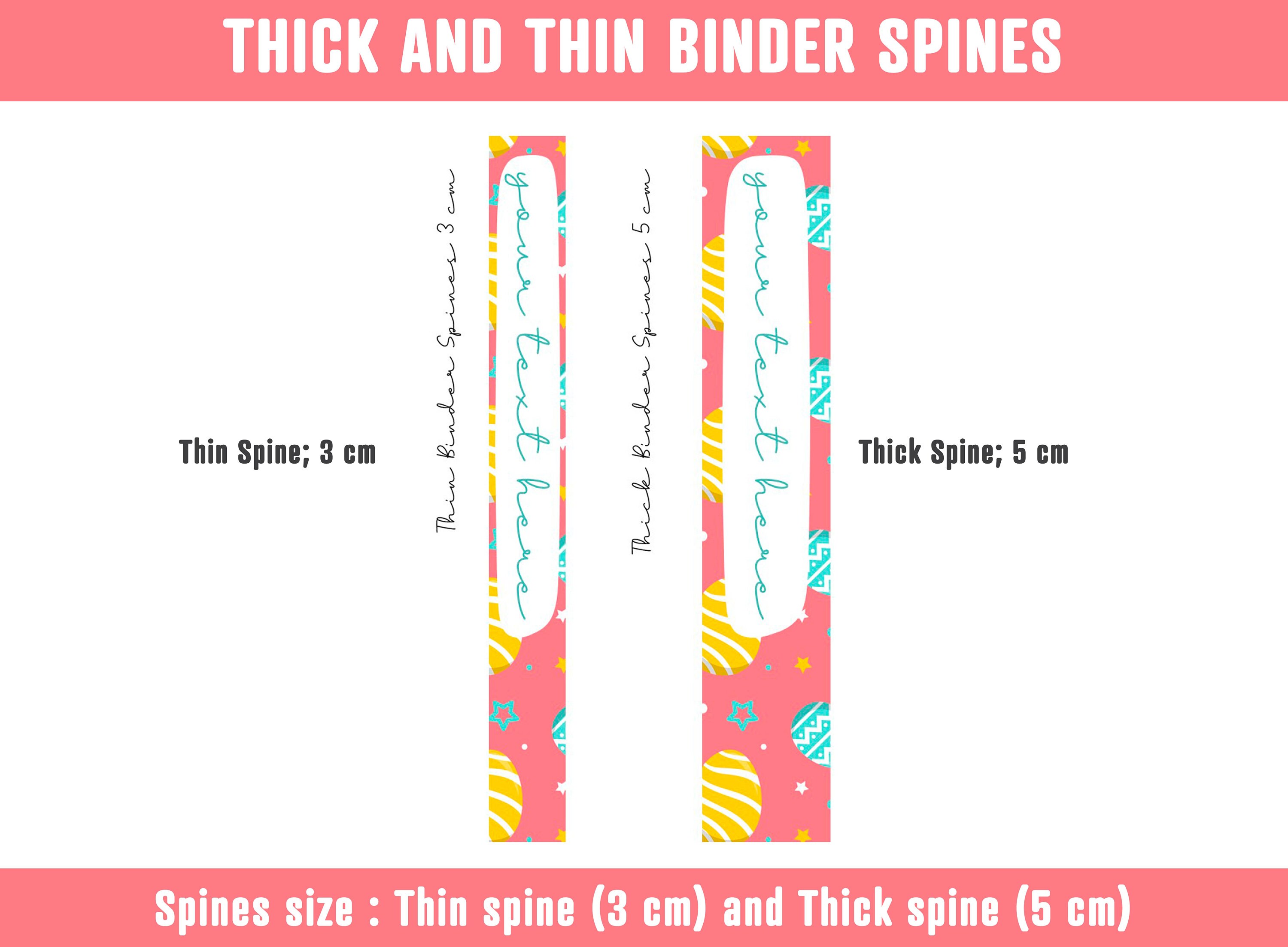 Powerpoint Binder Covers, 10 Printable/editable Easter Binder Covers ...