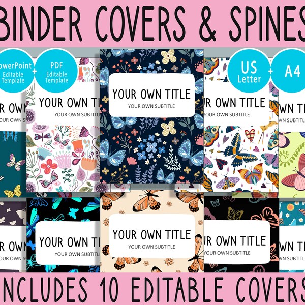 Butterfly Binder - Etsy