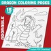 Dragon Coloring Pages: 15 Adorable Designs for Preschool and ...