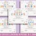 Diploma, Certificate, and Invitation Templates for Kindergarten and ...