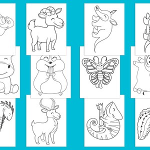 Animal Coloring Pages: 100 Fun Coloring Book Designs – Perfect for ...