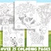 Spring Coloring Pages: 25 Printable Sheets Featuring Spring Elements ...
