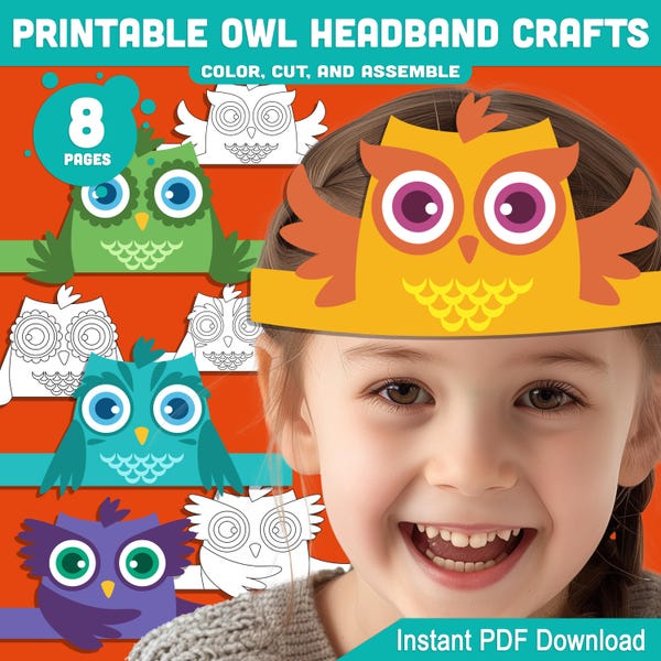 Owl Headband - Etsy