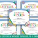 Preschool Certificate End of the Year, Editable Preschool Certificates ...