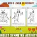 Insect Symmetry Worksheet, Insect Theme Lines of Symmetry Activity, 24 ...