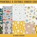 Cooking Binder Cover, 10 Printable/editable Covers+spines, Binder ...