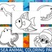Explore the Wonders of the Sea With 25 Adorable Coloring Pages Ideal ...