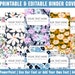 Powerpoint Binder Covers, 10 Printable/editable Flower Botanical Covers ...