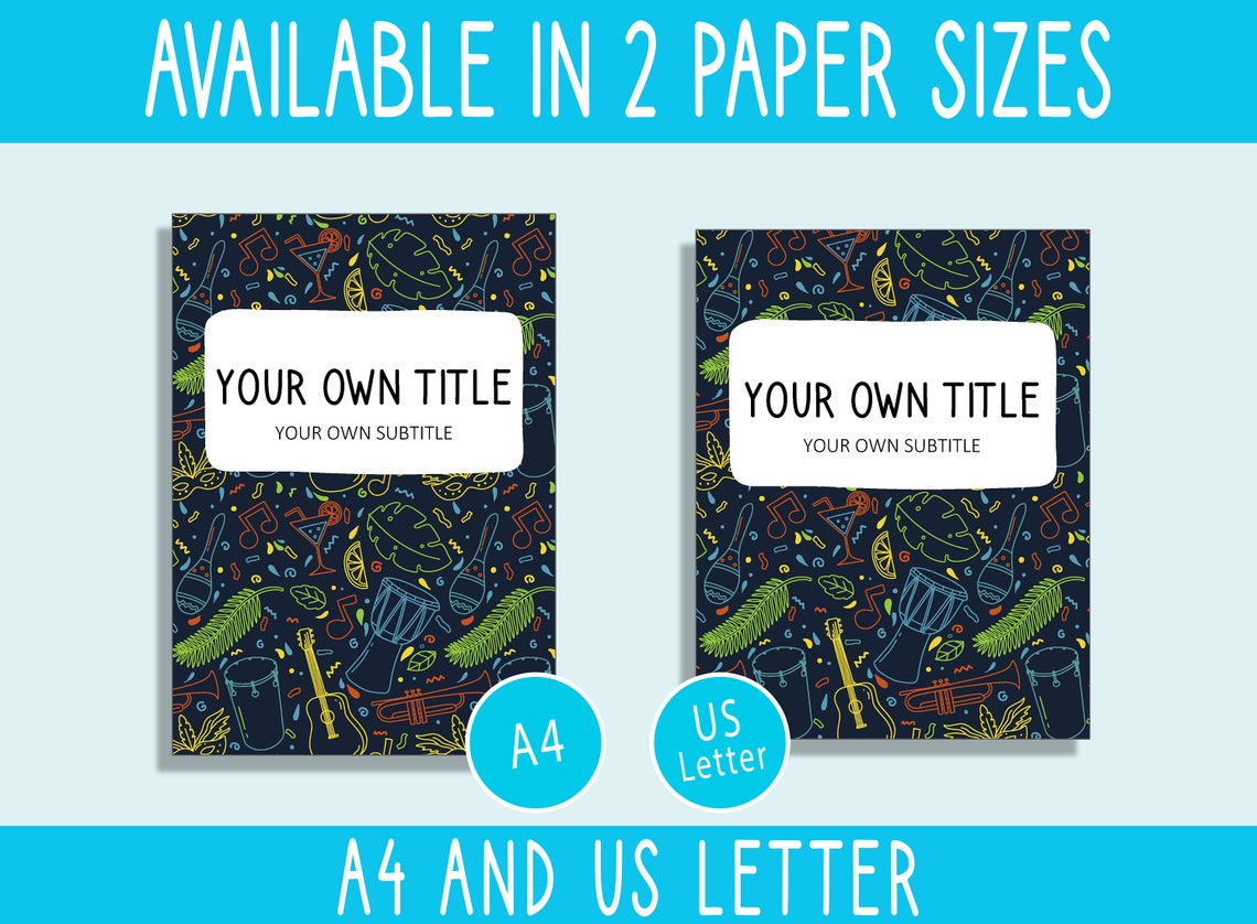 10 Editable Laboratory Binder Covers, Includes 1", 1.5", 2" Spines ...