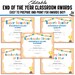 Printable & Editable End of Year Awards Certificates, 26 Pages, PDF ...